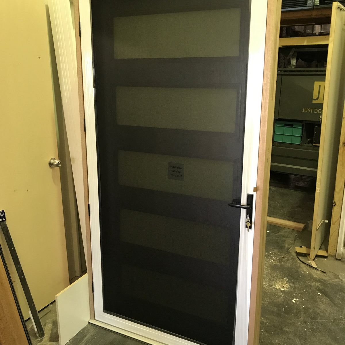 Crimsafe Pre Hung Security Screen Door Prices – Just Doors QLD